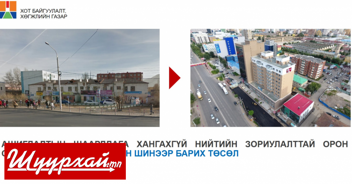 Ашиглалтын шаардлага хангахгүй нийтийн орон сууцыг буулган, шинээр ...