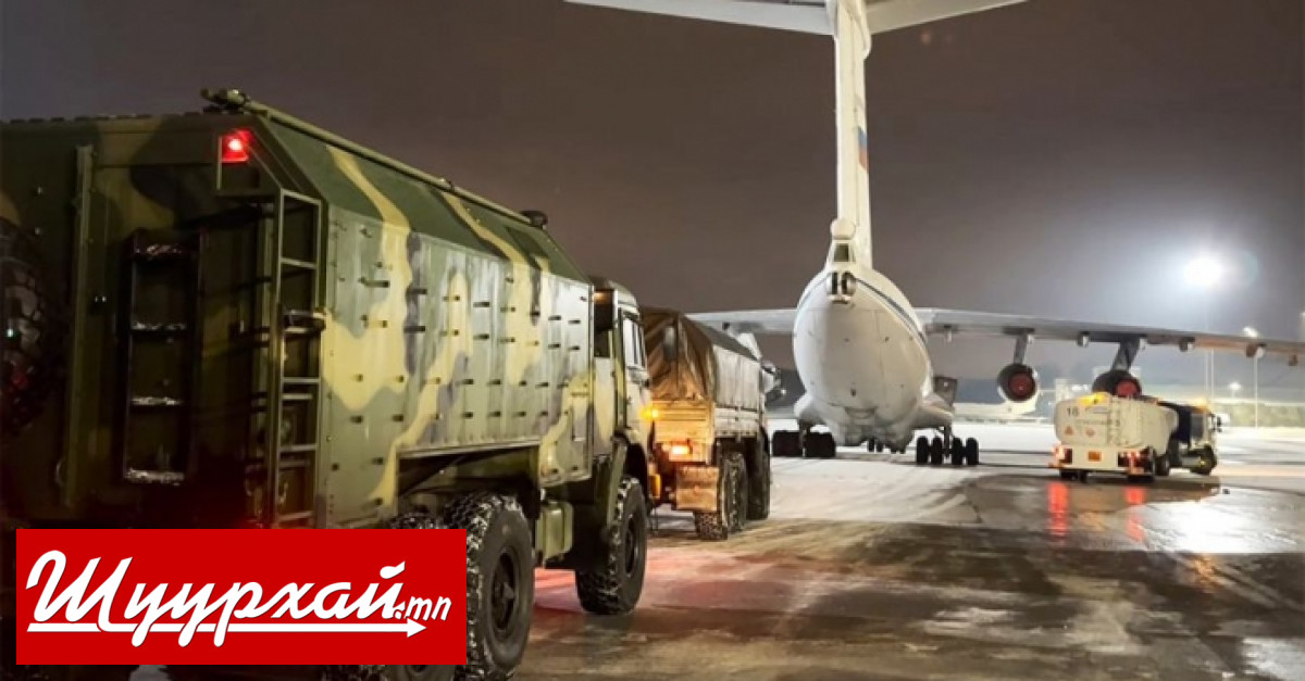 Беларусийн энхийг сахиулагчид бүхий 10 онгоц Казахстанаас хөөрчээ